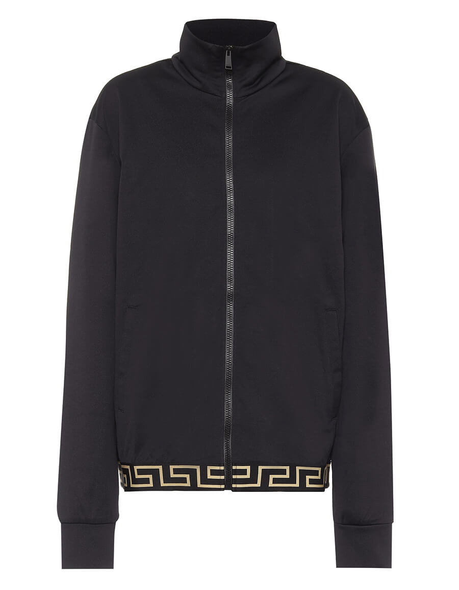 VERSACE Greca cotton-blend jacket · VERGLE