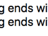 Endswith Java Check Whether A String Ends With A Specified Suffix