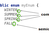 Java Enum Example Vertex Academy