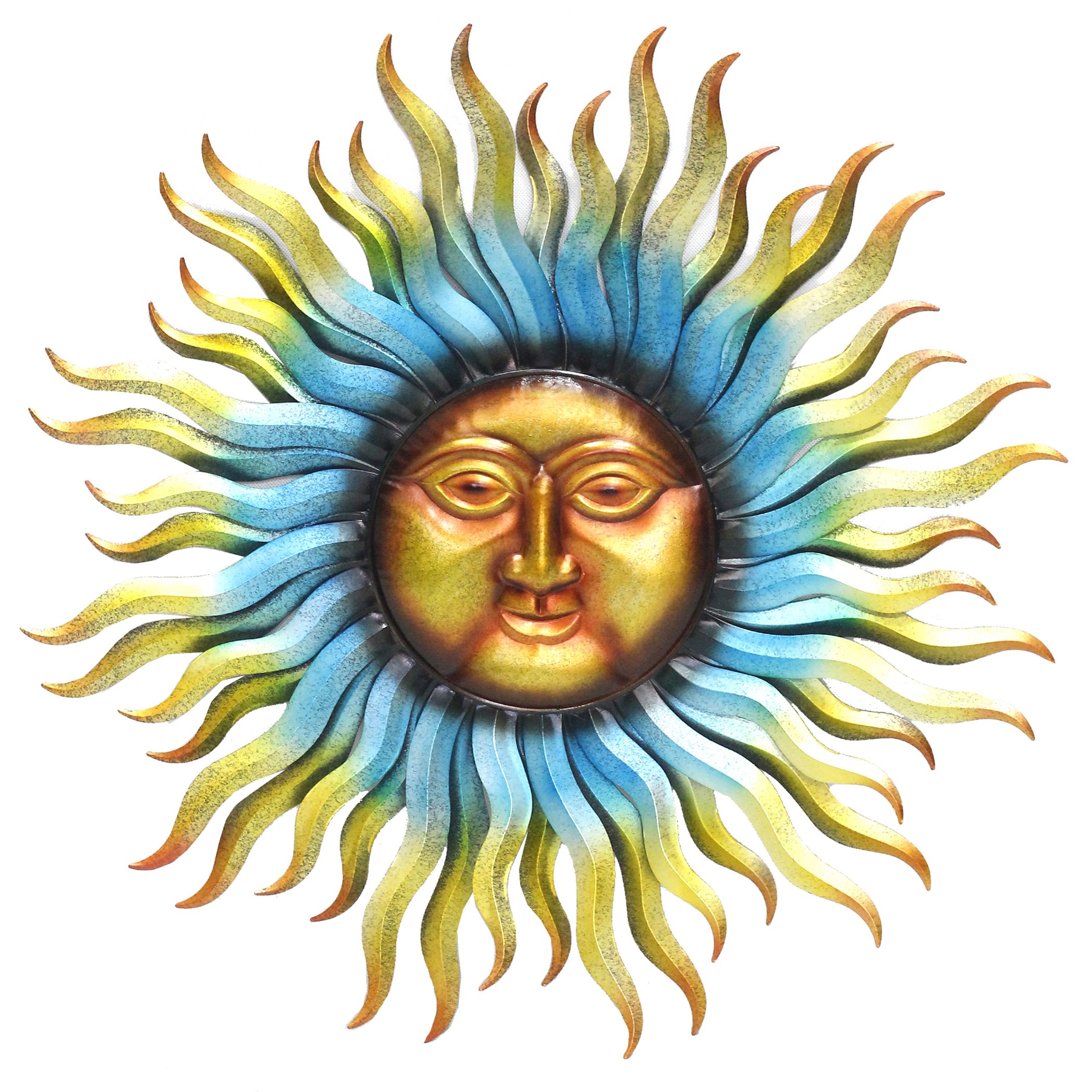 28″ Blue & Gold Sun | Very Cool Stuff