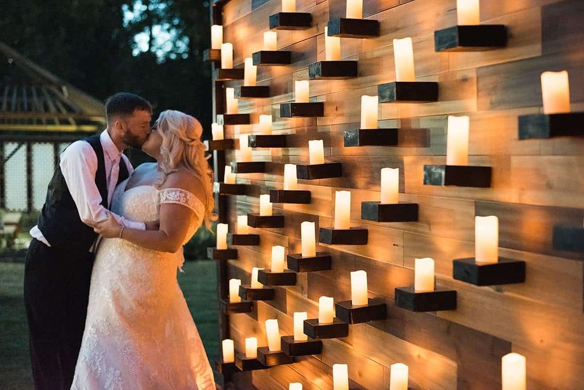 Candle Wall - Vicars Built Rentals