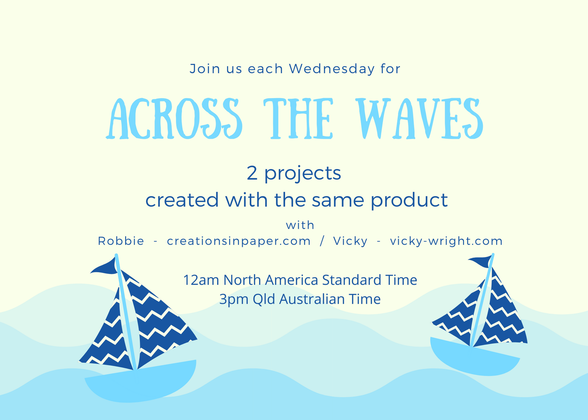 Hello Ladybug & Across the Waves – Vicky Wright