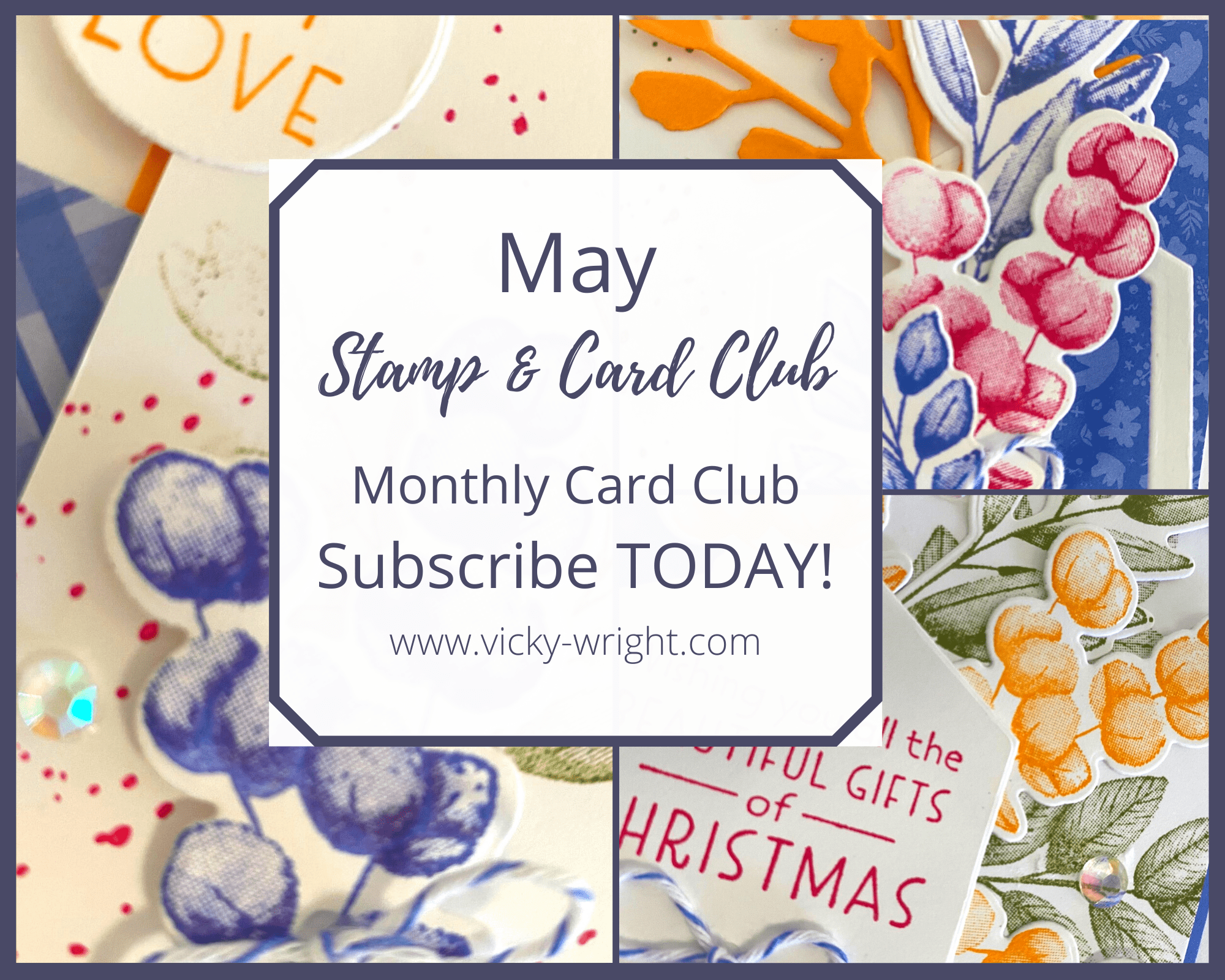 May Stamp N’ Hop Blog Hop – Vicky Wright
