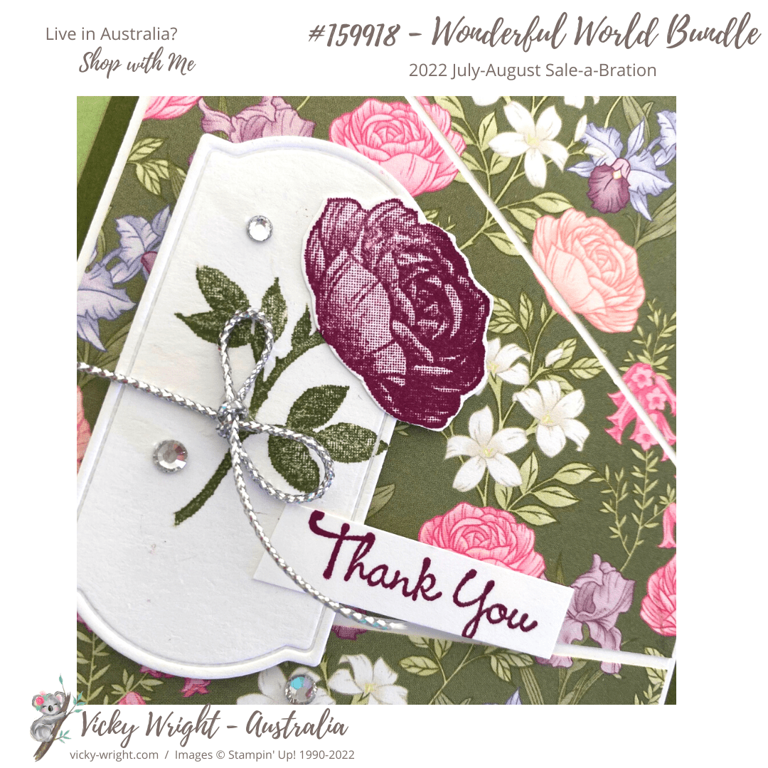 I think we are all loving the gorgeous paper from Wonderful World Bundle , I know I am. It is ...