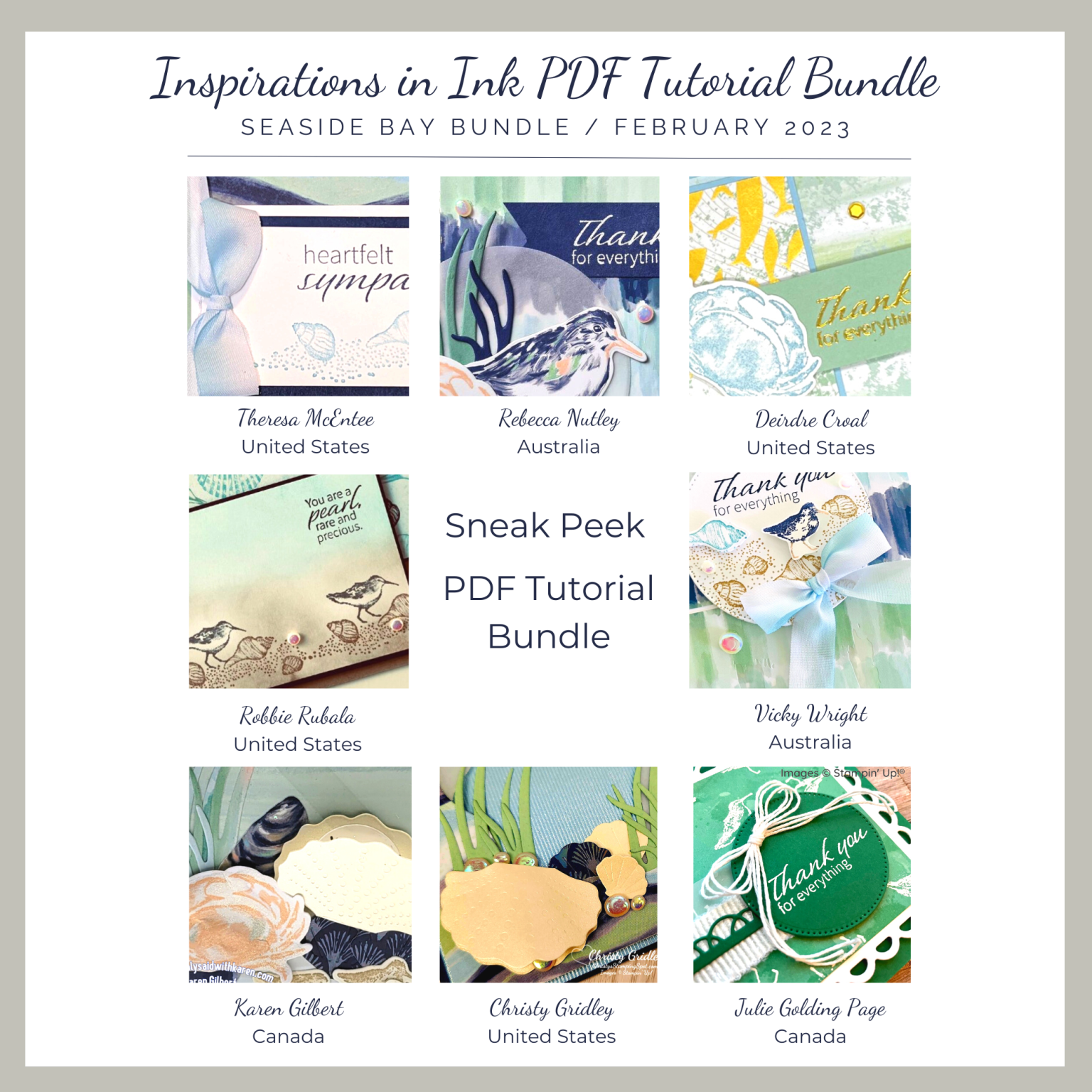 Demonstrator Training Program Blog Hop – February 2023 – Vicky Wright