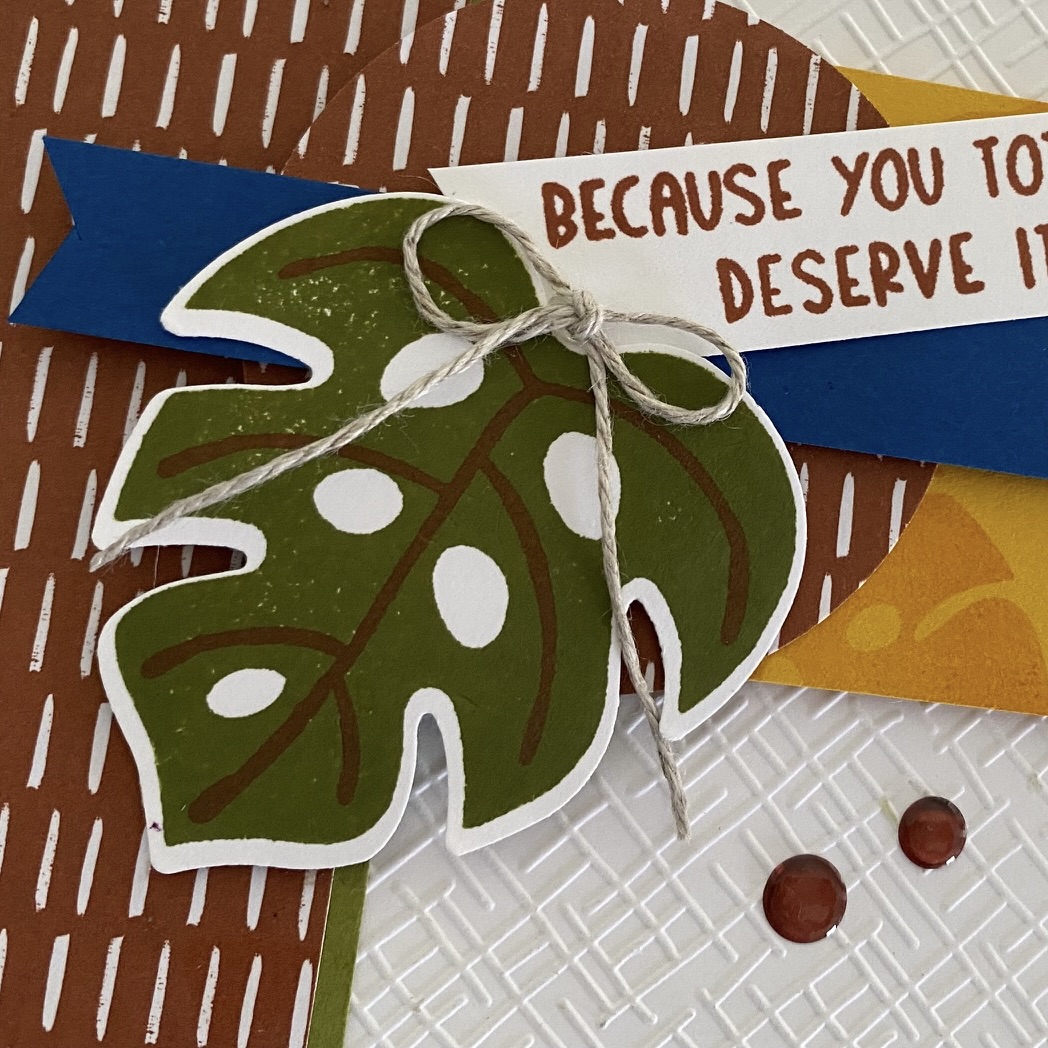 Card Candy with Tropical Leaf Bundle – Vicky Wright