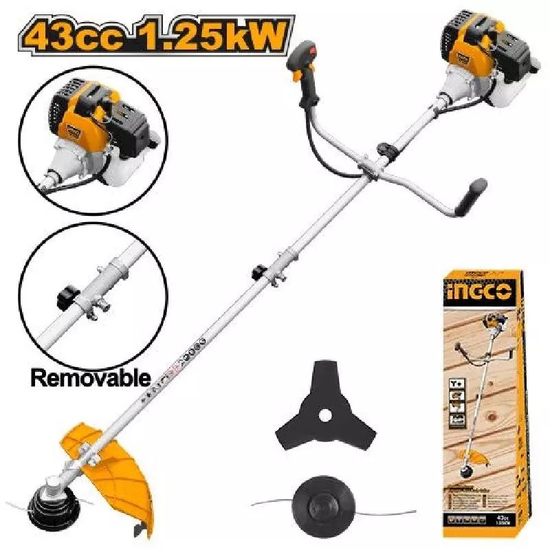 Ingco GBC5434421 - 9000 rpm Gasoline Grass Trimmer and Bush Cutter ...