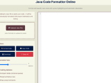 Java Code Formatter Online Vinish Dev