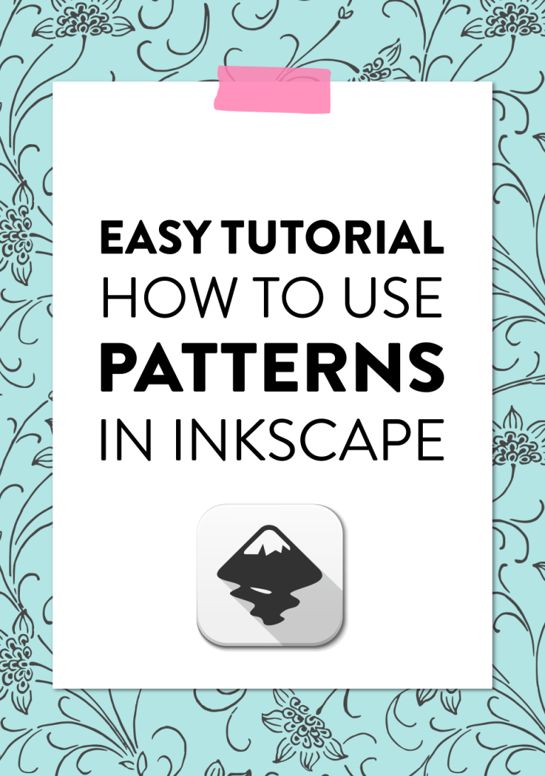 How To Use Patterns In Inkscape How To Use Patterns In Inkscape