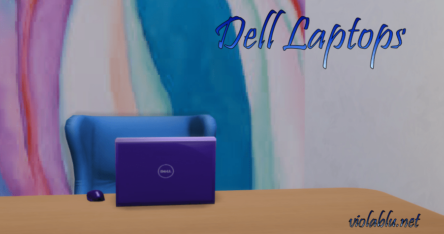 Dell Laptops for Sims 4 ⋆ Violablu ♥ Pixels ♥