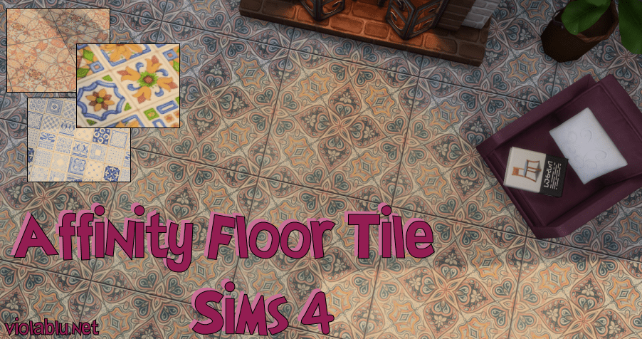 Affinity Floor Tile for Sims 4 – Violablu ♥ Pixels & Music ♥ Sims 4 ...