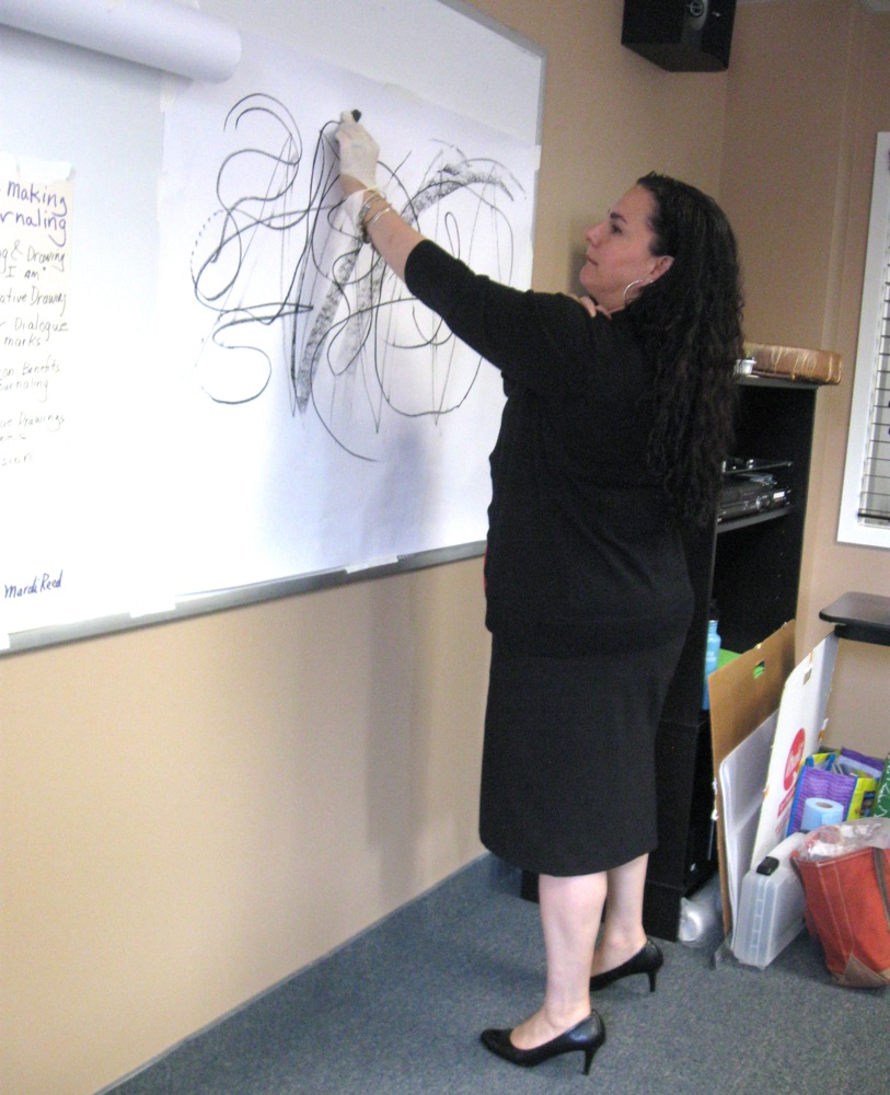 Mark-Making and Journaling: Pathways of Healing – Violence Transformed