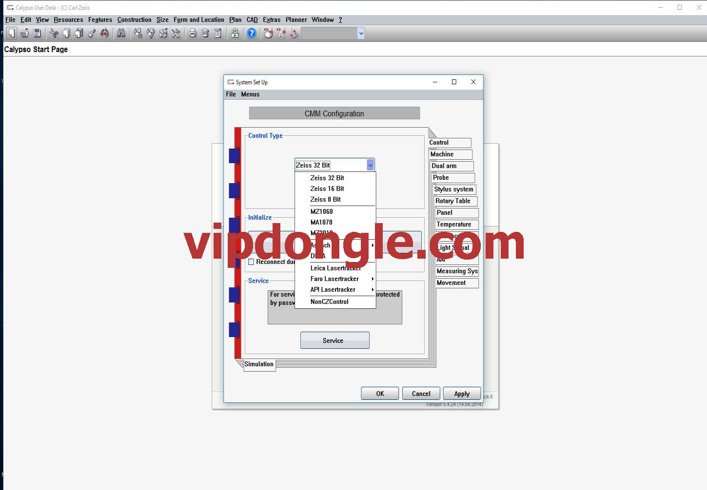 ZEISS CALYPSO 5.4 Marx CryptoBox Dongle Emulator - Vip Dongle Team