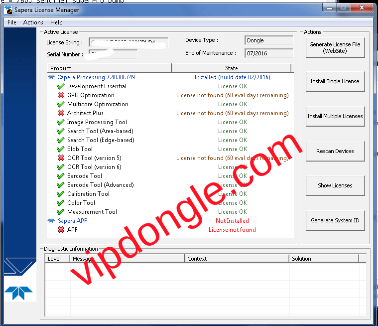 Sapera Processing Vision Software Dongle Clone - Vip Dongle Team