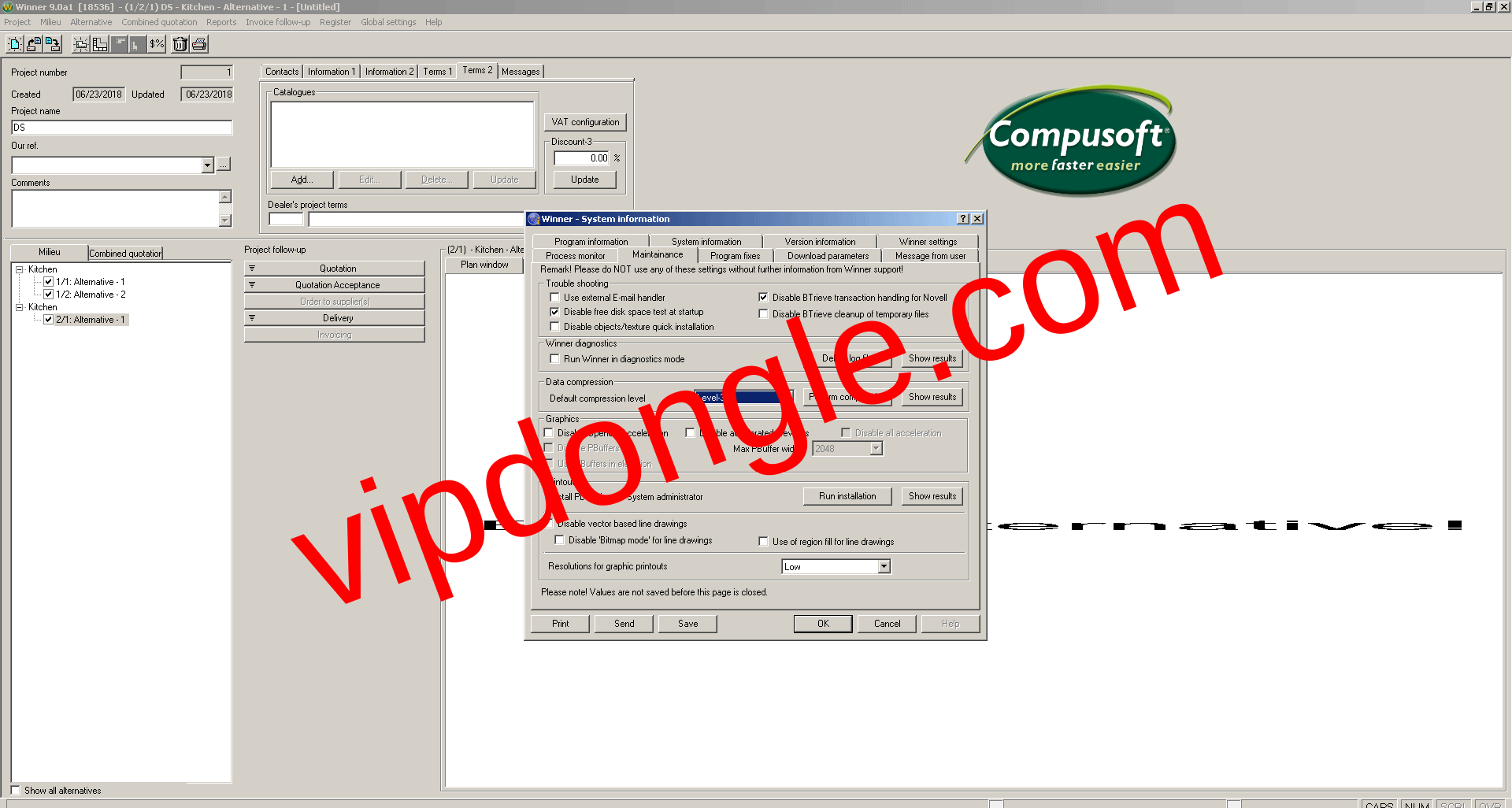 Compusoft Winner Design 9 Sentinel SuperPro Dongle - Vip Dongle Team
