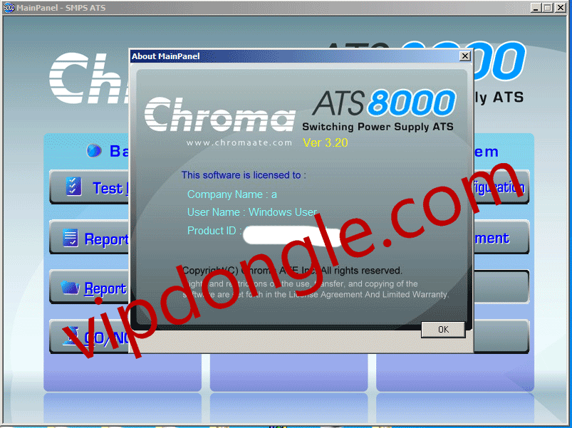Chroma ATS Model 8000 Sentinel HL Dongle Clone - Vip Dongle Team