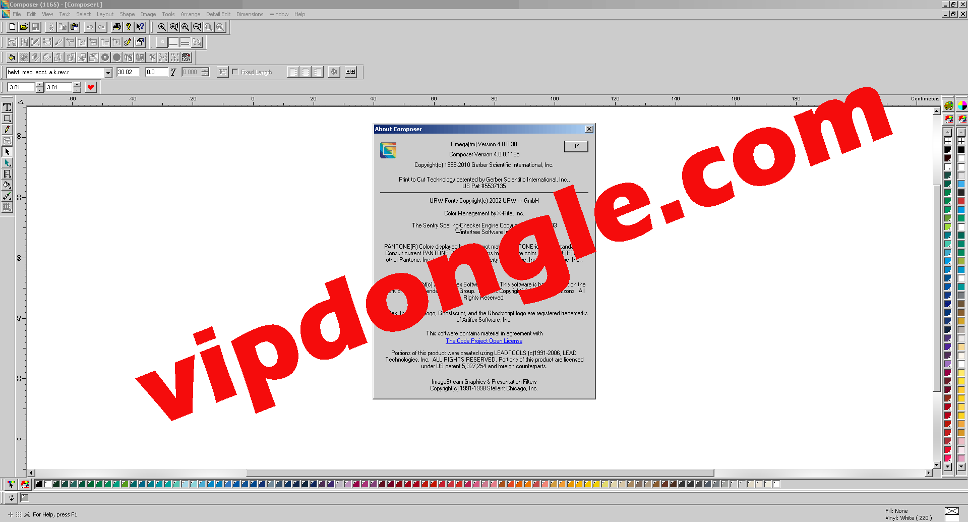 Gerber Omega Composer Sentinel Dongle - Vip Dongle Team