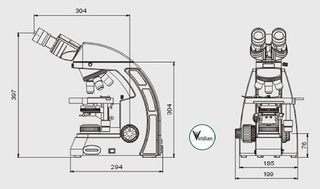 Cedar Laboratory Microscope | Viridian Microscopes
