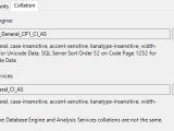 Sql Server Collation Settings And Processes