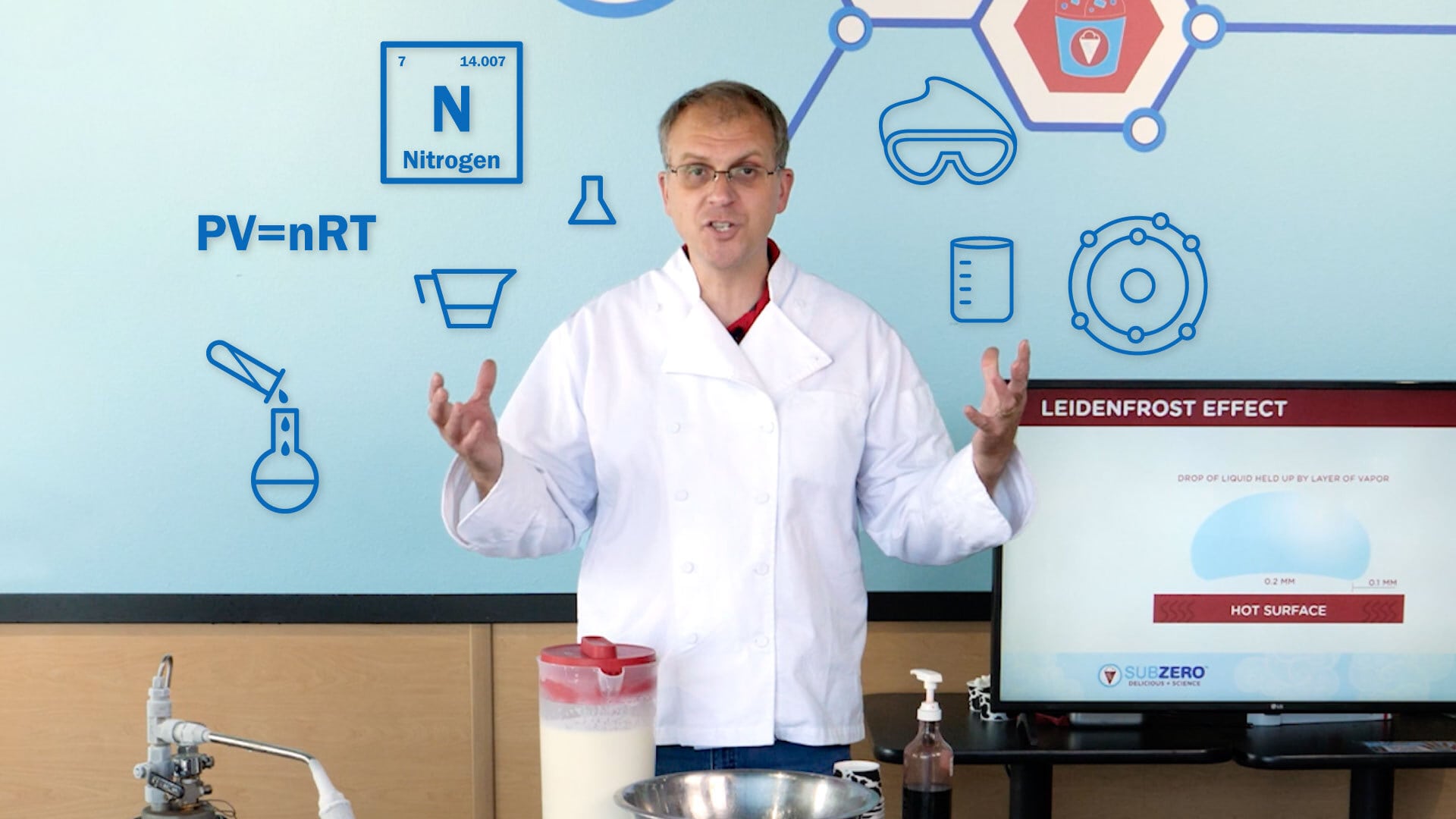 What Is Liquid Nitrogen Experiments With Sub Zero Ice Cream Virtual Club