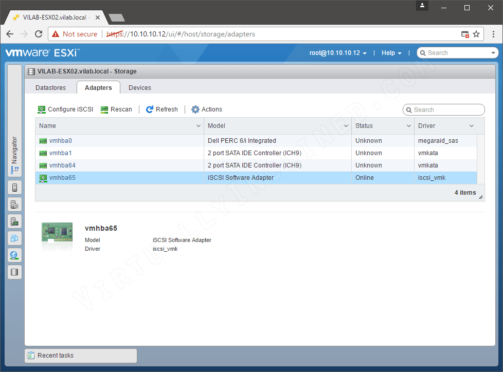 VMware vSphere 6.5 Series (Part 2) – VMware Host Client – Configuration ...