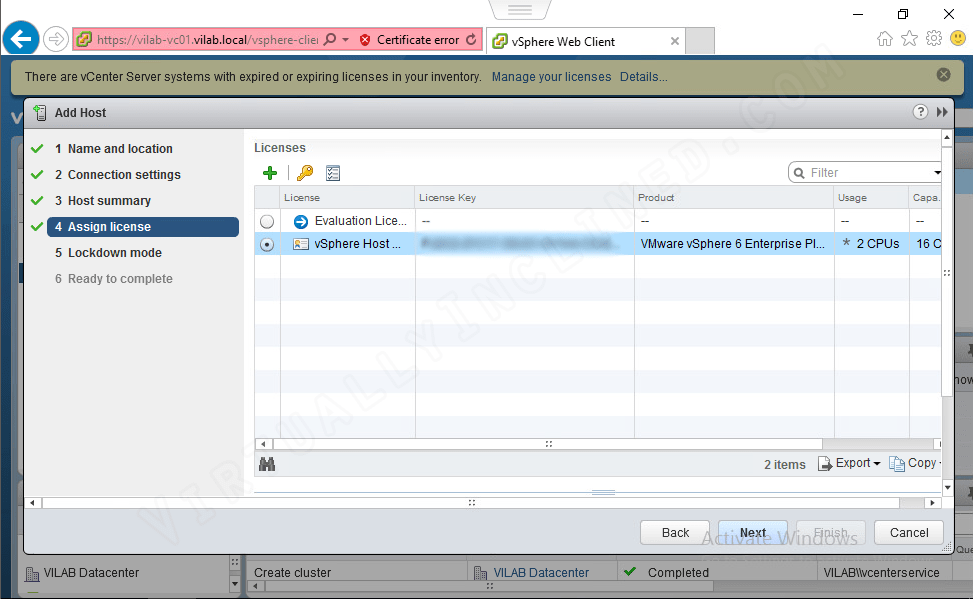 VMware vSphere 6.5 Series (Part 6) – VCSA vCenter Configuration ...