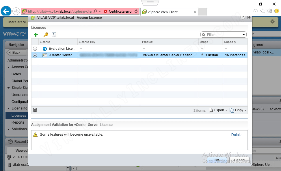 VMware vSphere 6.5 Series (Part 6) – VCSA vCenter Configuration ...