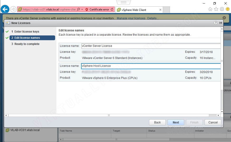 VMware vSphere 6.5 Series (Part 6) – VCSA vCenter Configuration ...