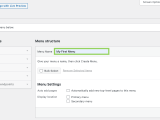 Create And Add A Menu In Wordpress