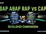 Sap Abap Rap Vs Cap Developer Comparison