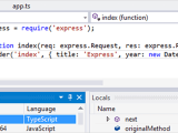 Node Js Developer Tools Visual Studio