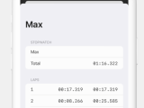 Multi Stopwatch Time Multiple Participants Simultaneously