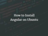 How To Install Angular On Ubuntu Vitux