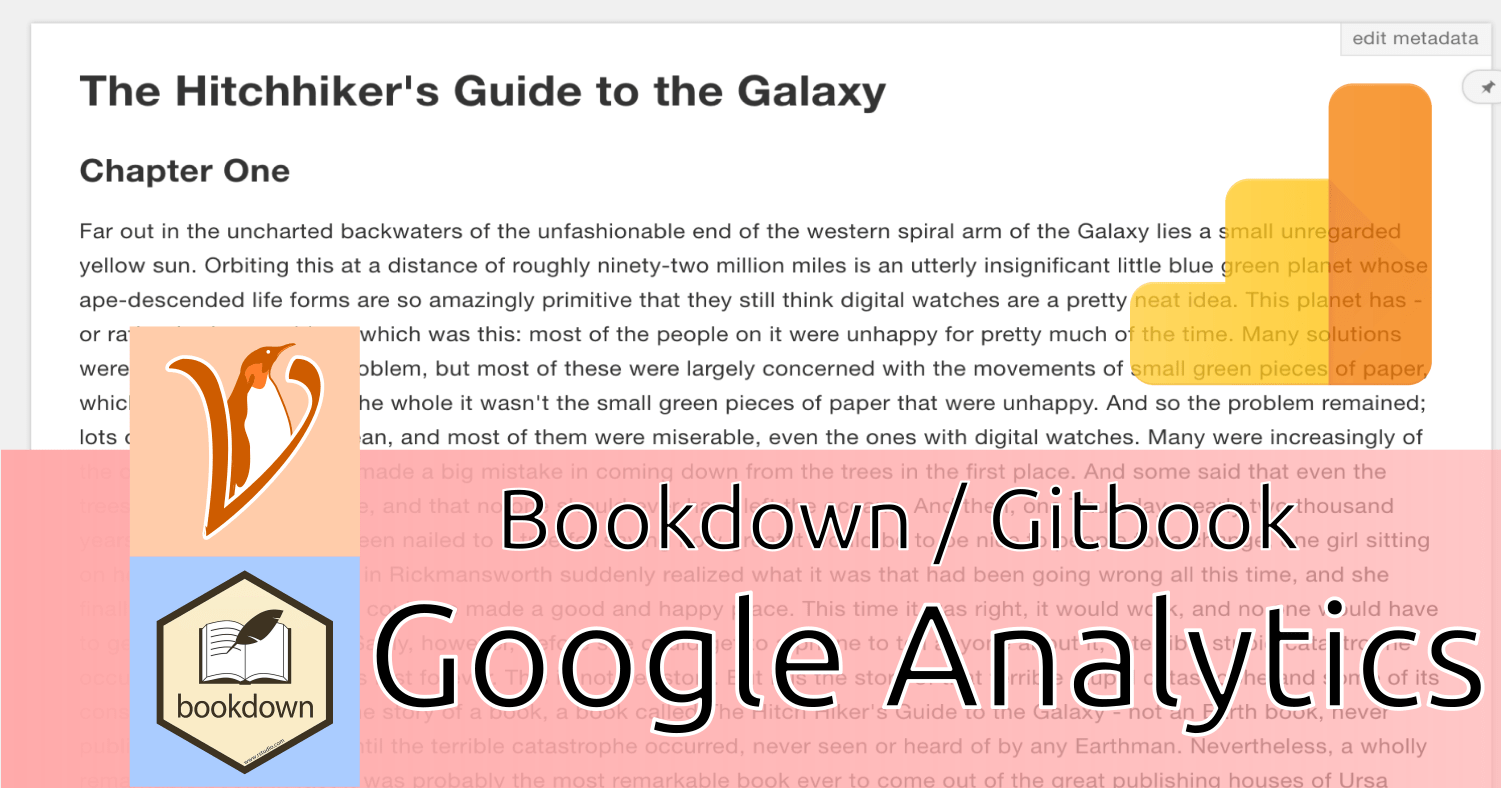Seguimiento de Google Analytics en bookdown (gitbook)
