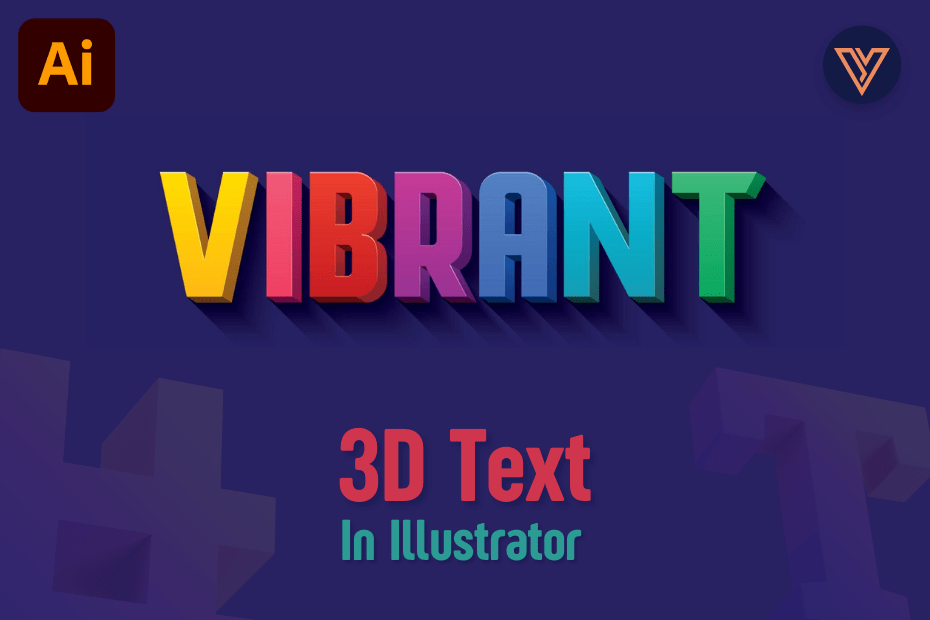 3D Text in Adobe Illustrator - Adobe Tutorial