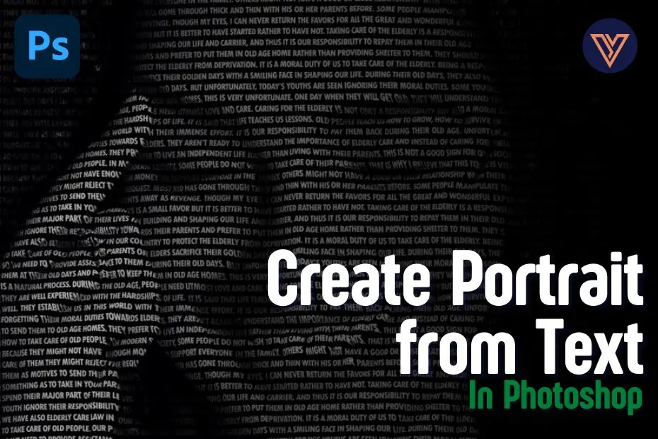 Create Portrait from Text in Photoshop - Adobe Tutorial