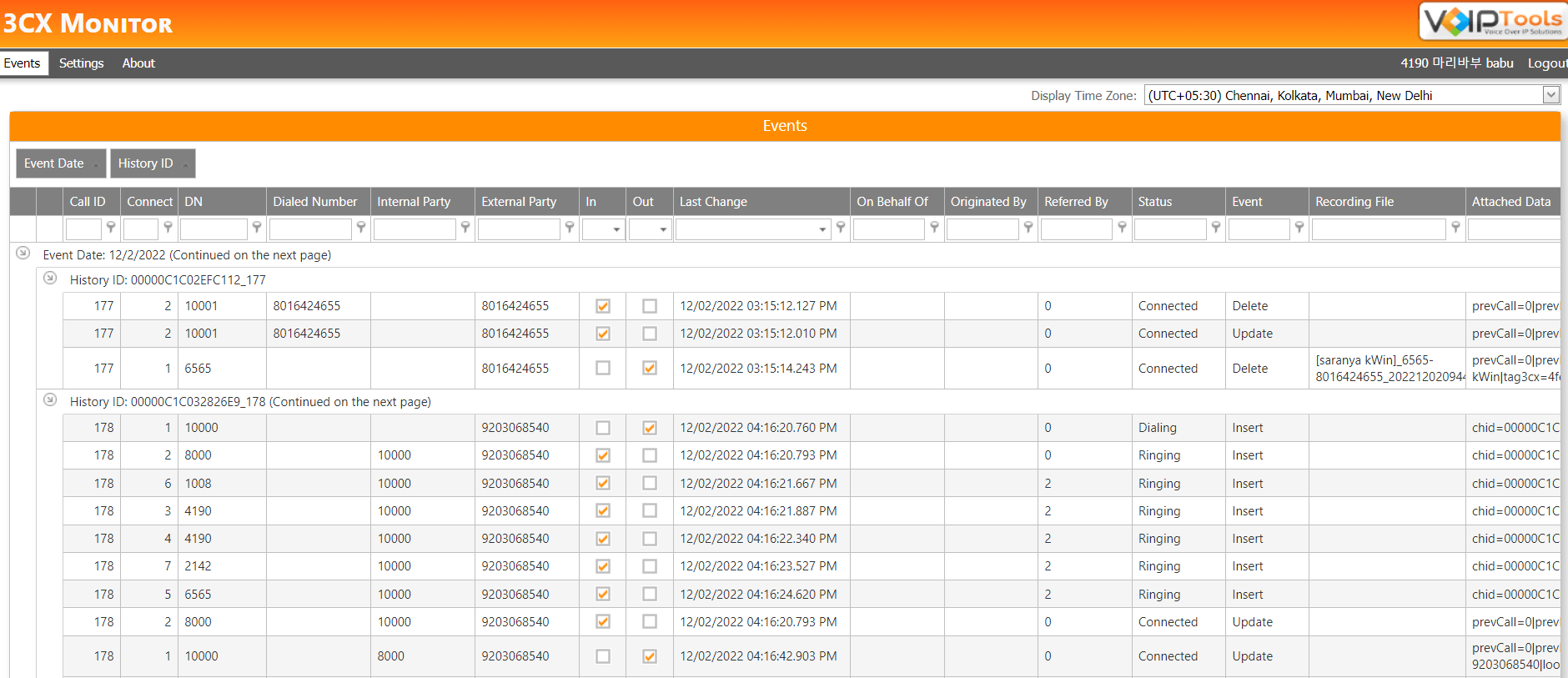 Monitor V18 – VoIPTools