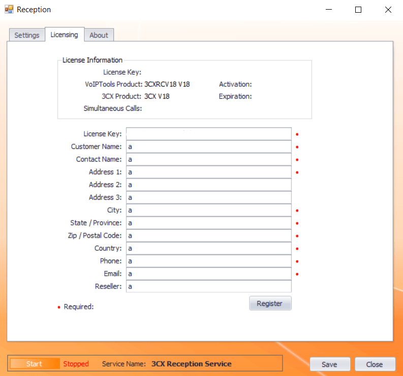Reception Console V18 – VoIPTools