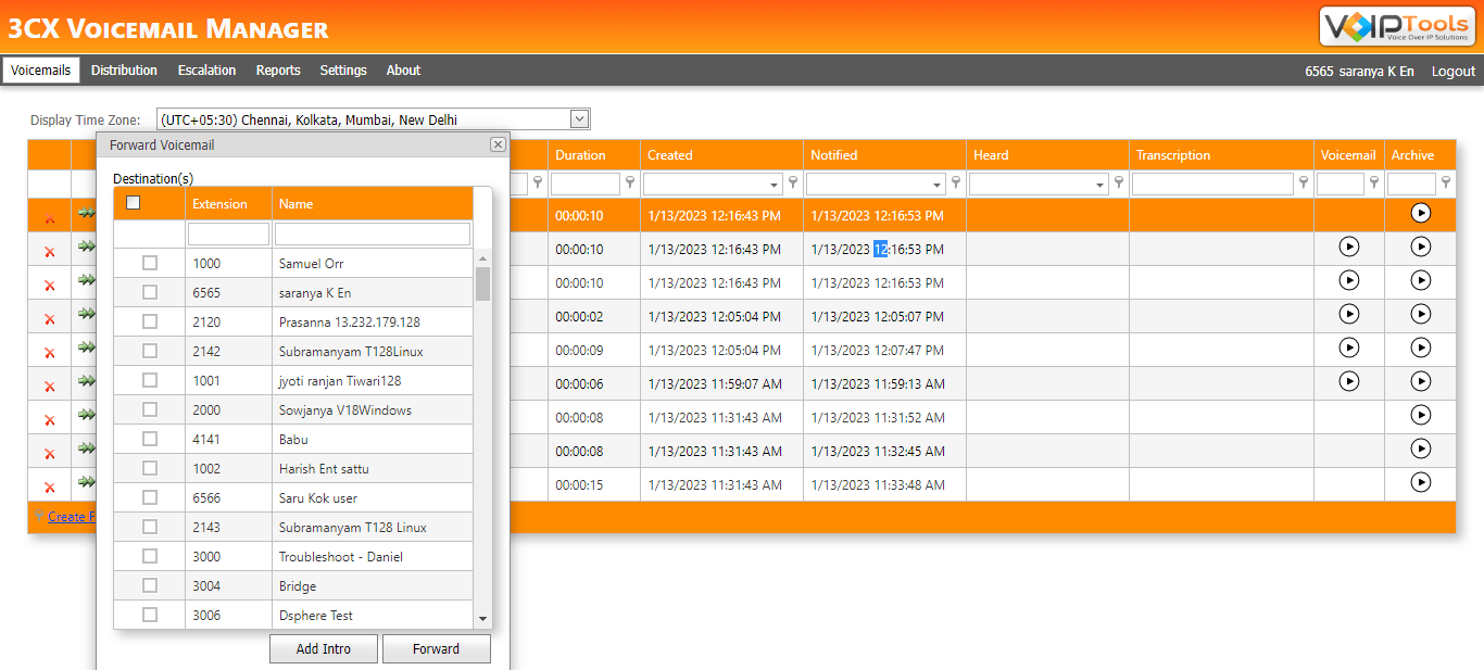 Voicemail Manager V18 – VoIPTools