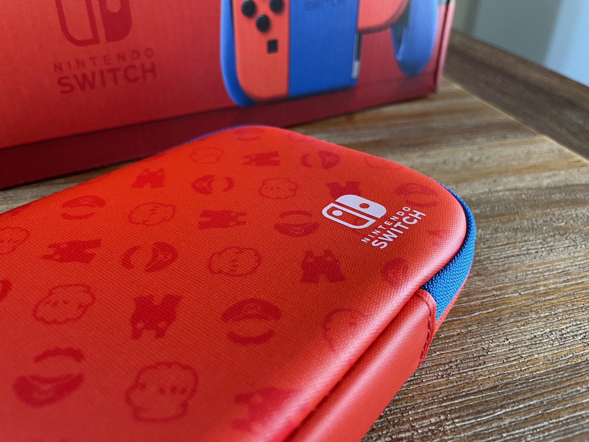 A look at the Mario Red + Blue Limited Edition Nintendo Switch - Vooks
