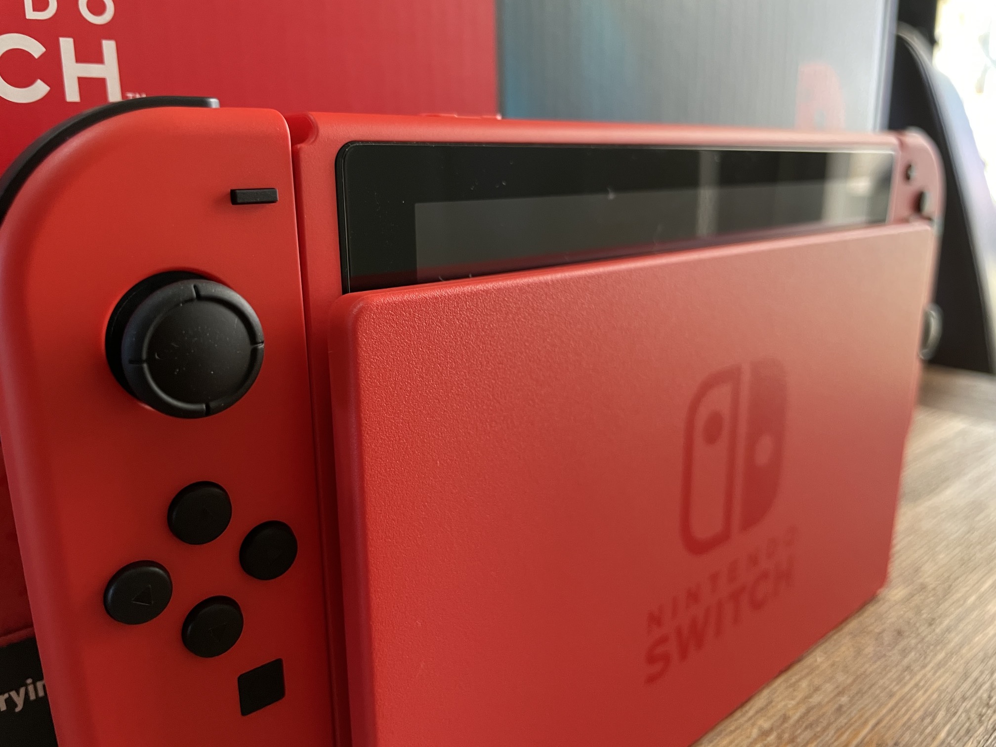 A look at the Mario Red + Blue Limited Edition Nintendo Switch - Vooks