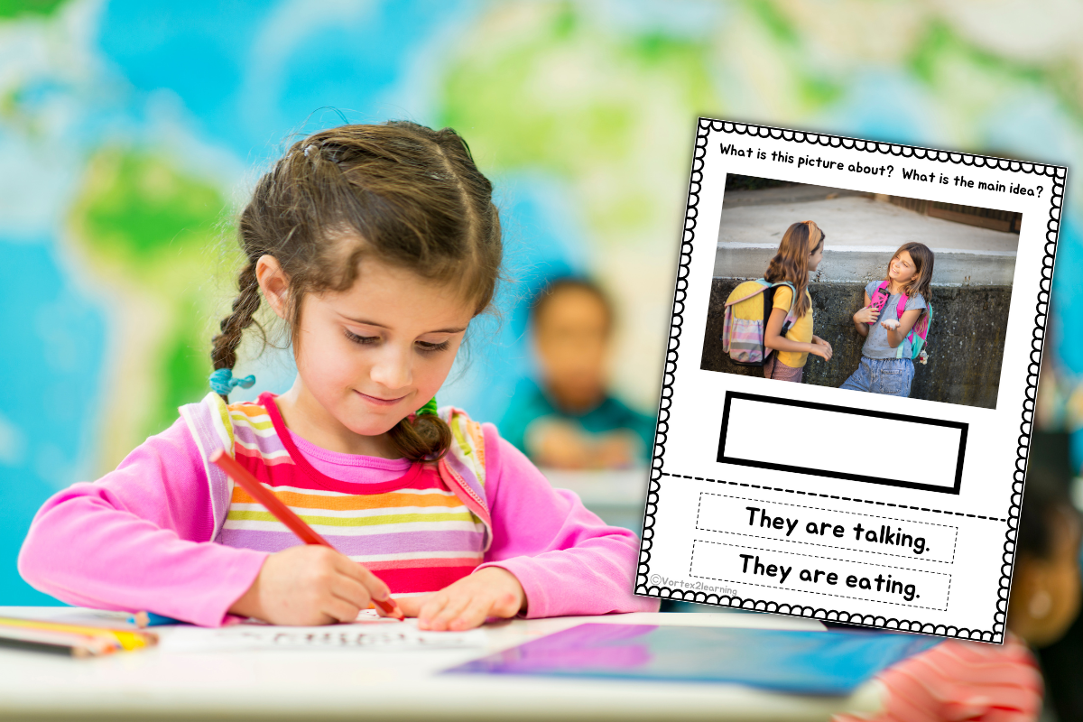 How To Find The Main Idea Using Pictures - vortex2learning