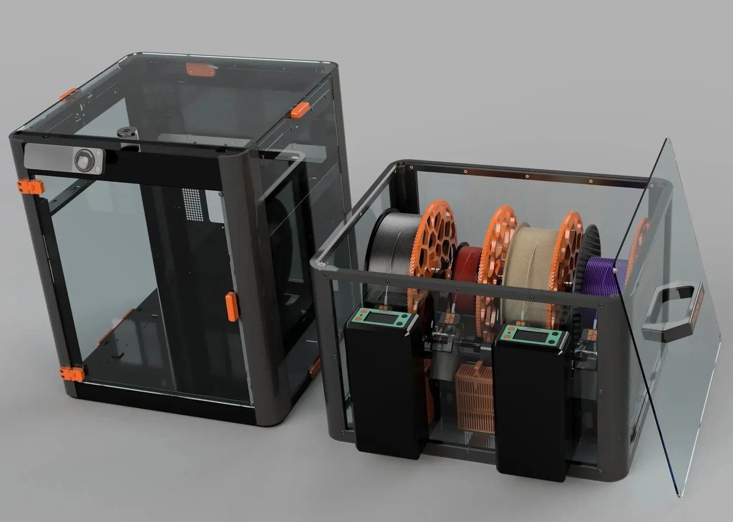 Python Bambu Lab Ams 1 2 Upgrade Rfid Compatible Voxelpla