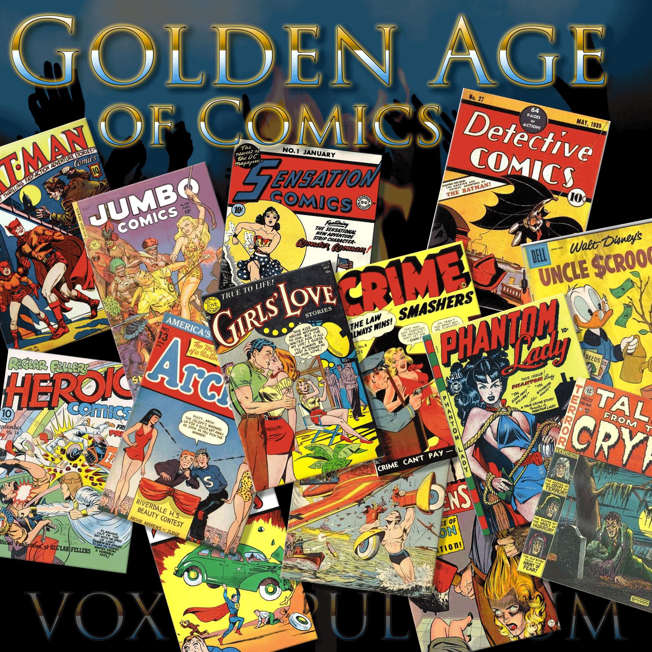 e93. Golden Age of Comics — The VoxPopcast