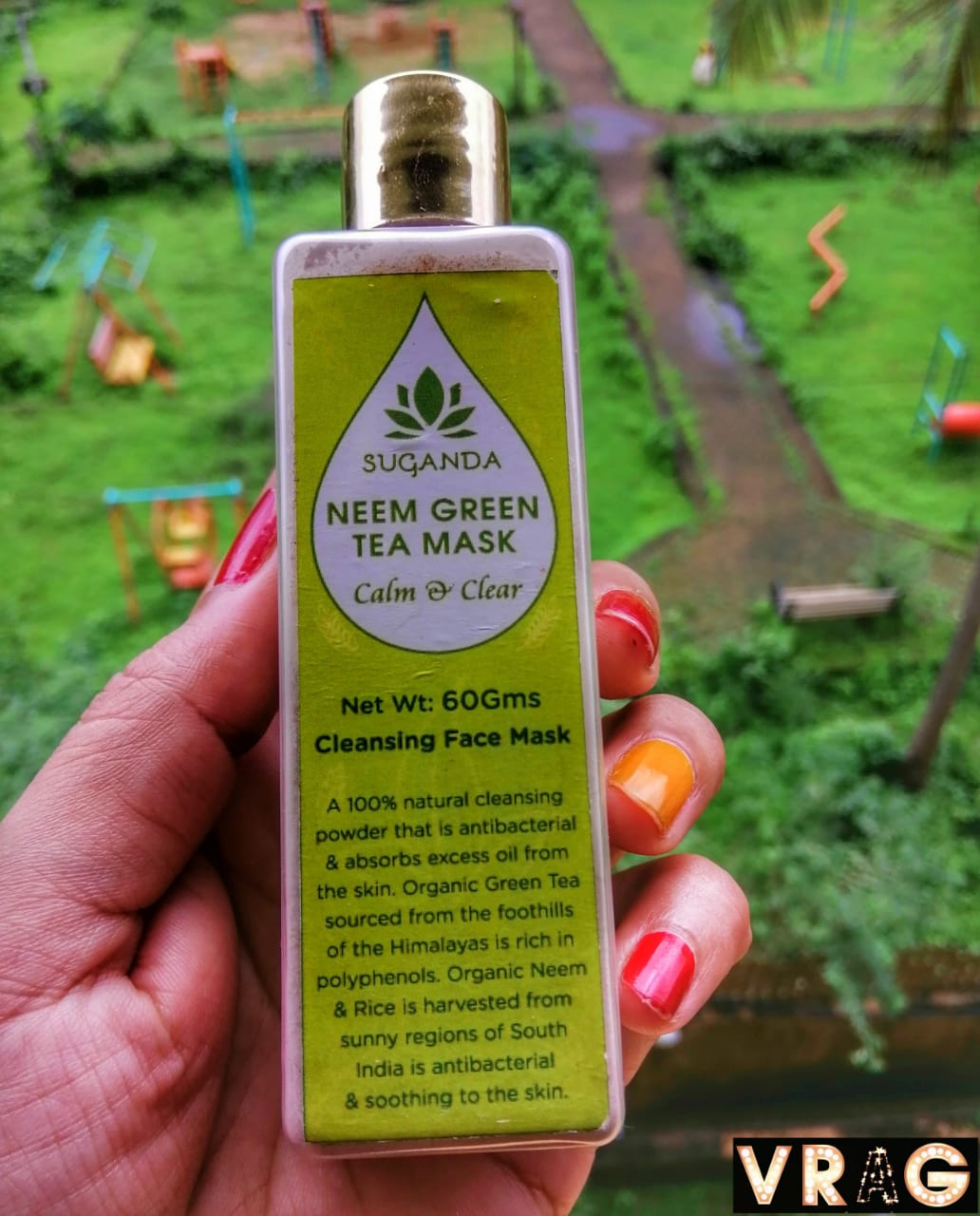 Suganda Neem Green Tea Mask Review - VR & G