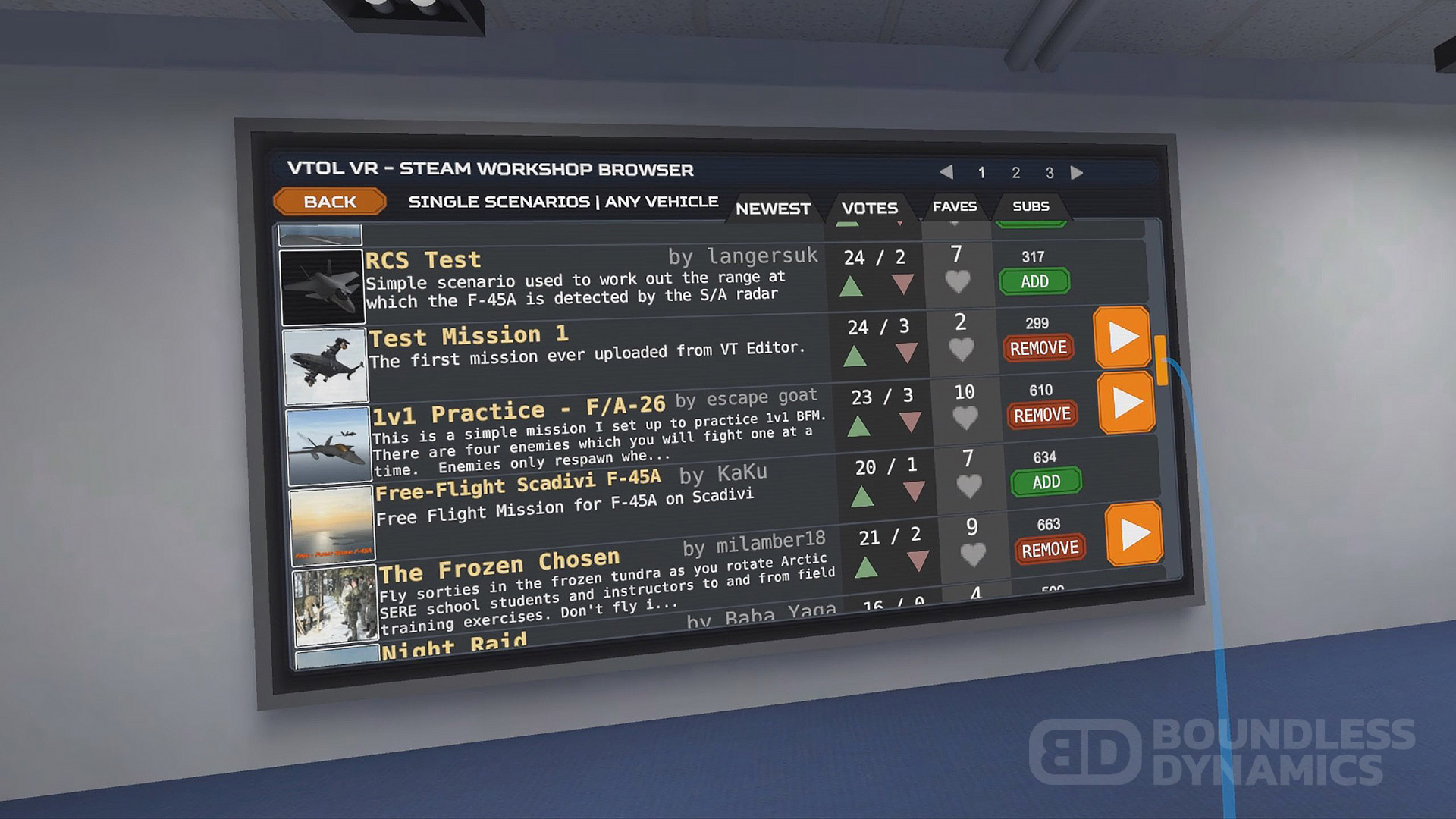 Gallery | VTOL VR by Boundless Dynamics