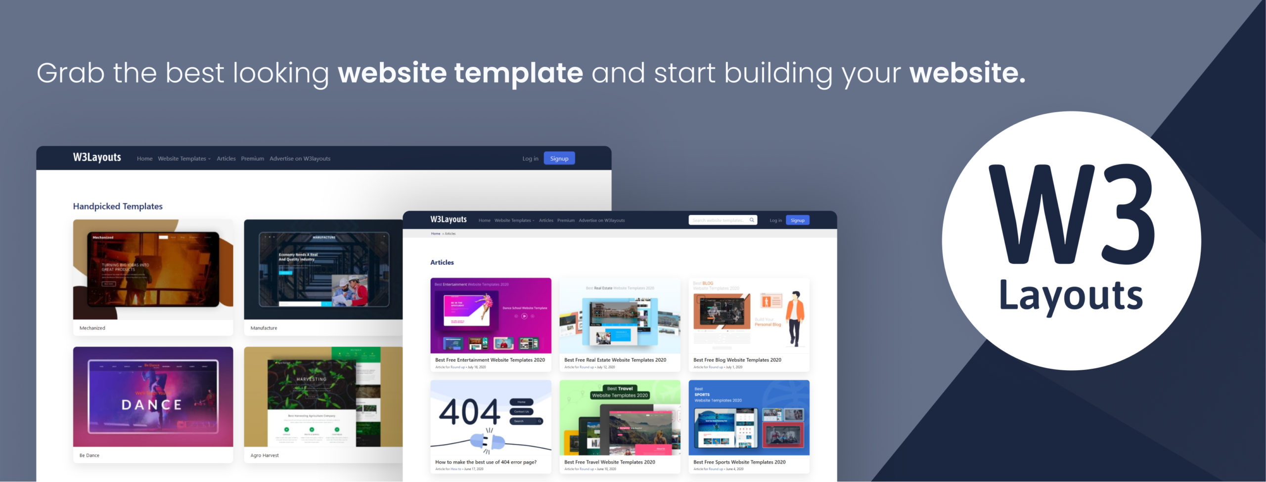 Free Website Templates Download | WordPress Themes - W3Layouts