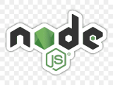 Express Js Node Js Javascript Mongodb Node Js Text Trademark Logo
