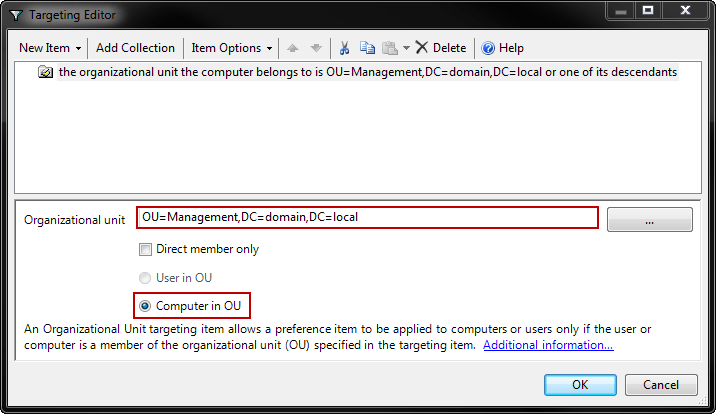 Item-level Targeting with Group Policy Preferences (GPP) - Wahl Network
