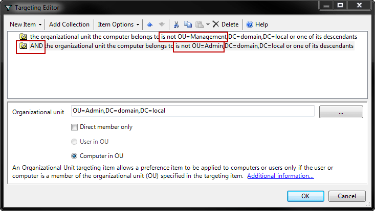 Item-level Targeting with Group Policy Preferences (GPP) - Wahl Network